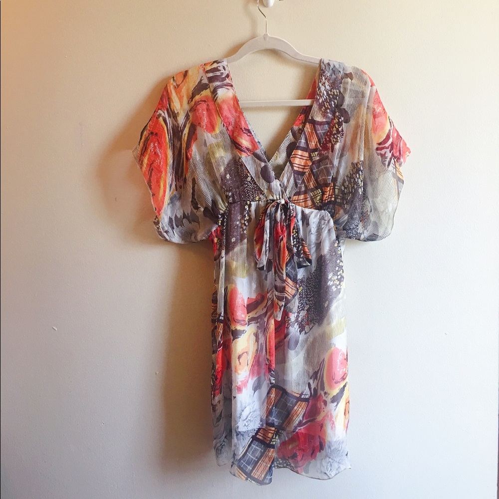 Beautiful Silk Soft Flowy Dress - Gem